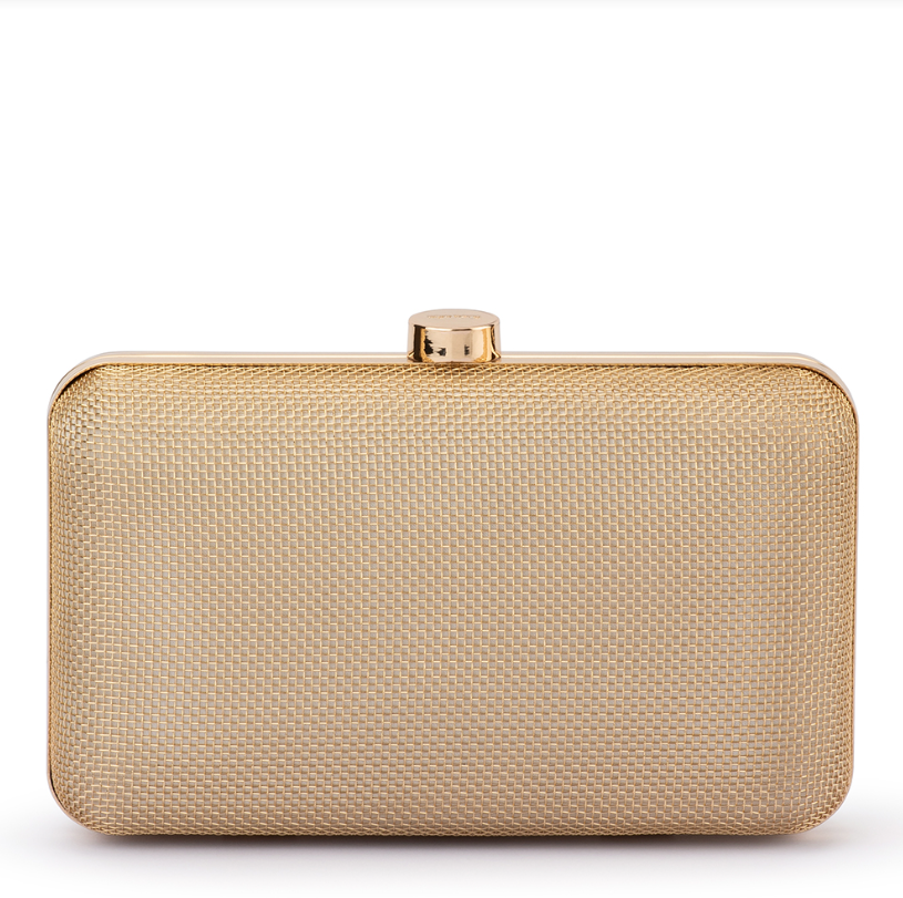 Jen Mesh Clutch-Gold – Monkee's of Richmond